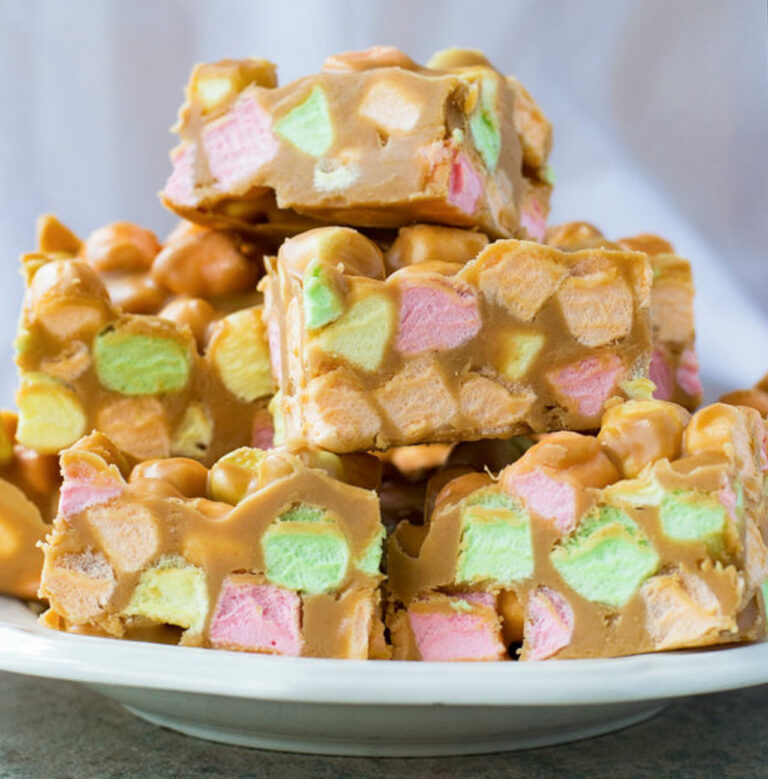 Easy Butterscotch Peanut Butter Confetti Squares Recipe | Mommy Kat and ...