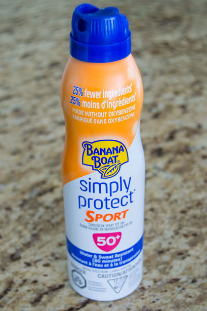 Banana Boat Simply Protect Sport Spray Sunscreen Review