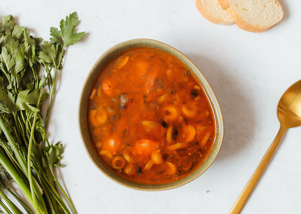 Meat Solyanka Soup Recipe - Mommy Kat and Kids