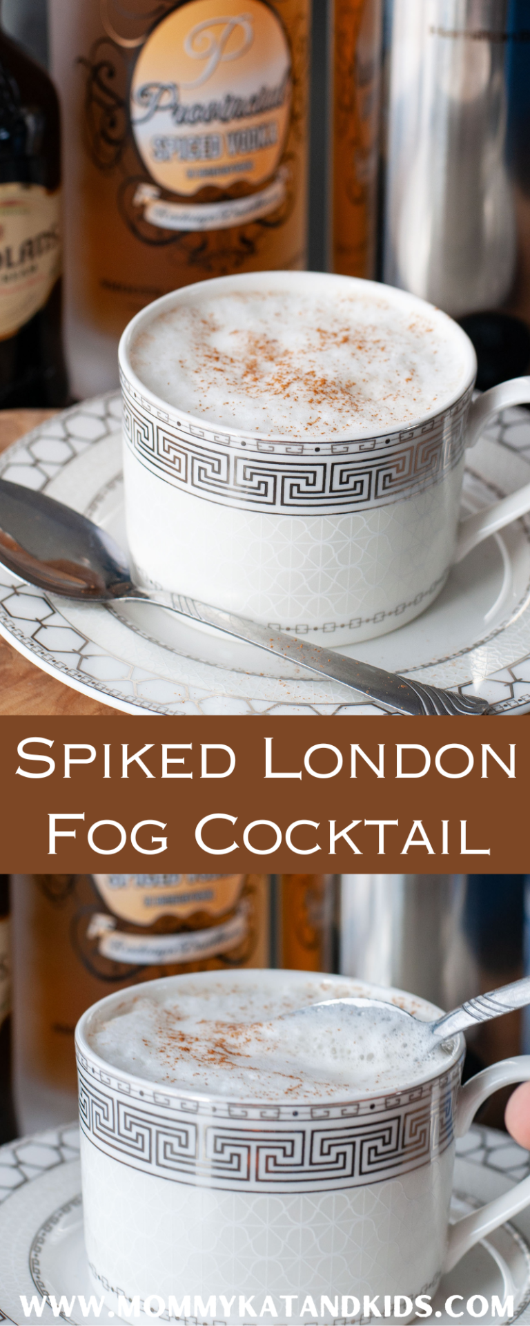 Provincial Vodka Spiked London Fog Cocktail Recipe - Mommy Kat and Kids